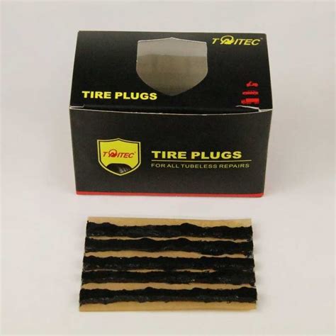 4″ Pass Tubeless Plug Black P60 Tcp Tyre Consumable Products