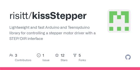 GitHub Risitt KissStepper Lightweight And Fast Arduino And Teensyduino Library For