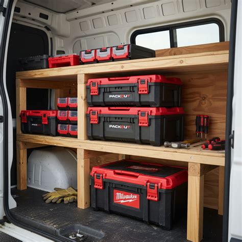 Budget Friendly Milwaukee Packout Van Build