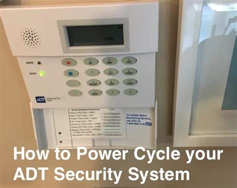 Power Cycle Your ADT System A Quick Easy How To
