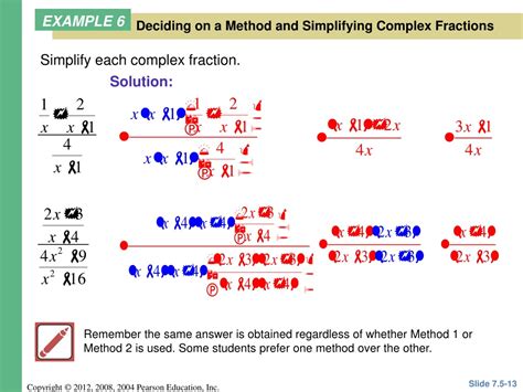 ppt simplifying complex fractions division and multiplication methods powerpoint presentation