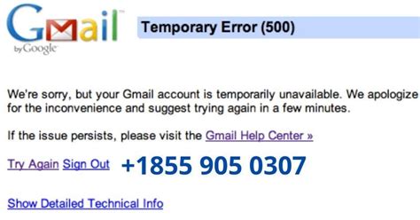 How To Fix Gmail Temporary Error 500 1855 905 0307 By Ira Hanshaw Medium