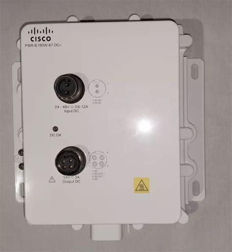 Cisco Industrial Ip67 Power Supply Poe Dc To Dc 160w Pwr Ie160w 67 Dc 575 00 Picclick Au