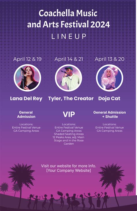 Free Festival Ticket Templates Editable And Printable