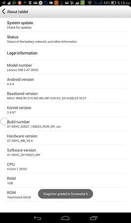 Lenovo Tab A Android Unitedlasopa