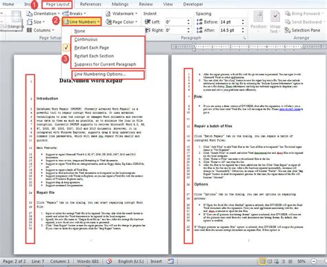 6 Handy Tips To Add Line Numbers And Set Their Formatting In Your Word Document