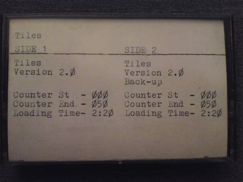 Tiles For Ti 994a Compute Magazine Conversion Ti 994a Computers