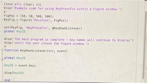 Solved Use Direct Keyboard Input To Control The Motion Of