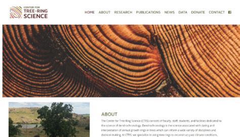 Center For Tree Ring Science MayeCreate Design