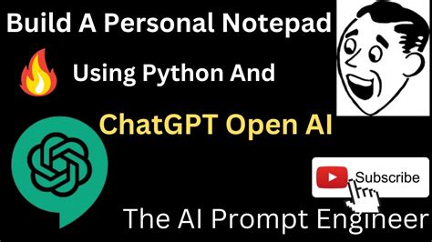 Build Notepad App Using Chatgpt In 1 Minute Openai Chatgpt Youtube