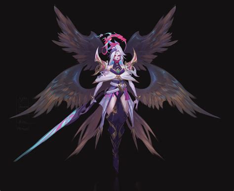 Chengwei Pan Spirit Blossom Kayle Fan Art Design