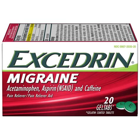 Migraine Gel Tablets 009 Pound