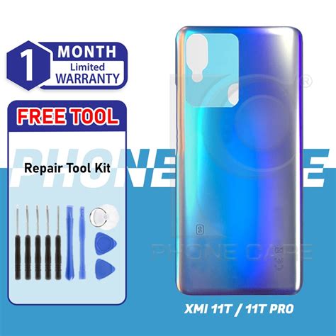COMPATIBLE FOR XIAOMI MI 11T MI 11T PRO BACK COVER BATTERY COVER BACK PANEL BACK DOOR HOUSING