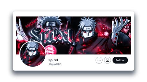 twitter headers on behance
