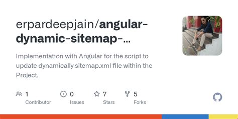 github erpardeepjain angular dynamic sitemap update script