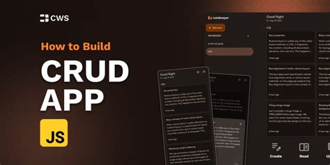 How To Make Crud App In Javascript R Devto