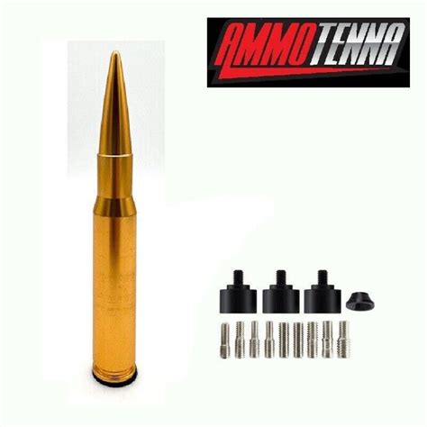 Billet 50 Cal 5 5 Replica Bullet Radio Antenna Gold Goodspeed Usa