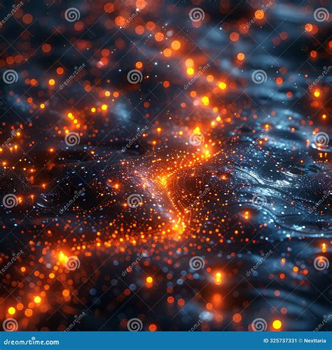 the quantum canvas experience ai generate stock illustration