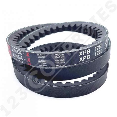 Courroie Trapézoidale Crantée Mégadyne Linea X Xpb1260 Lw 123 Courroies