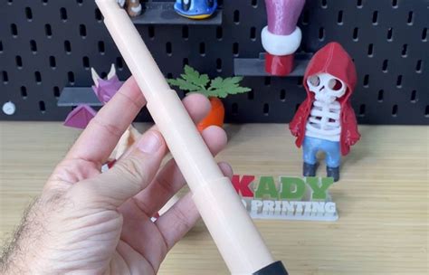 3d Printed Collapsible Italian Hand Saber