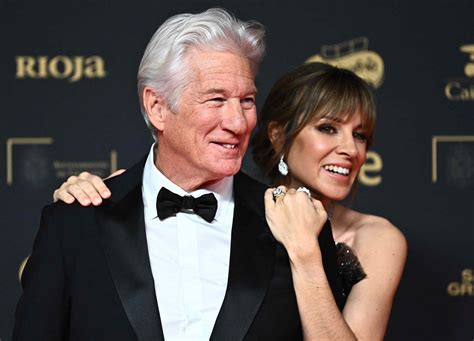 Richard Gere Packs On Pda With His Wife Alejandra Silva For A Rare