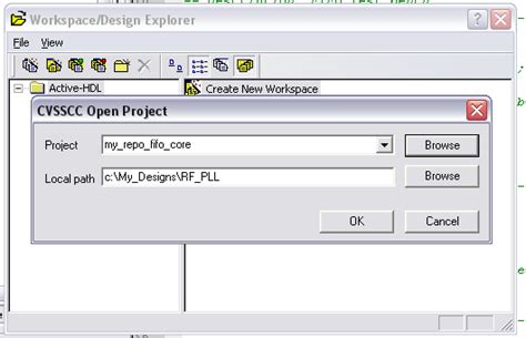 Using Cvs Source Revision Control With Active Hdl Application Notes