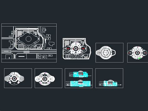 Plano De Supermercado En Dwg 2 97 Mb Librería Cad