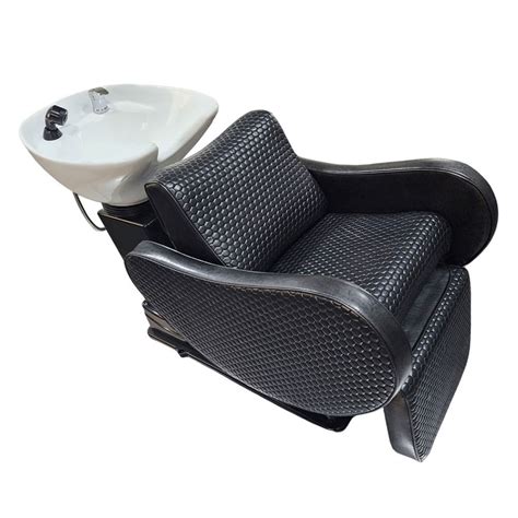 예원 Ywa 520 엠보싱 3단수동 미용실샴푸대 편안한 머리감는의자 미용기자재 미용실샴푸도기 샴푸의자엠모싱편한함 샴푸도기설치상담가능기타