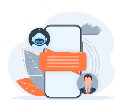 Premium Vector Flat Chat Bot For Web Design Flat Isometric Vector