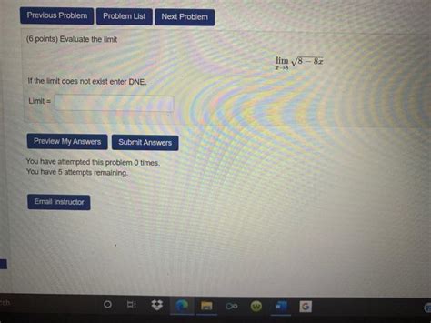 Solved Previous Problem Problem List Next Problem Lems 6 Chegg Com