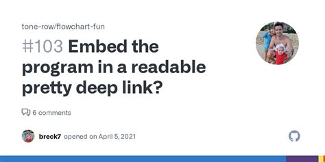 Embed The Program In A Readable Pretty Deep Link Issue Tone Row Flowchart Fun GitHub