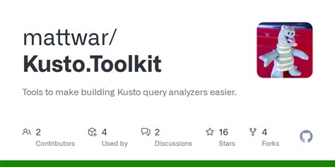 github mattwar kusto toolkit tools to make building kusto query