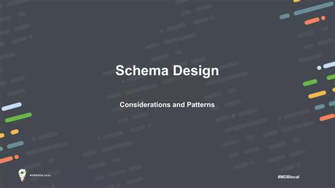 [mongodb local bengaluru 2018] jumpstart introduction to schema design