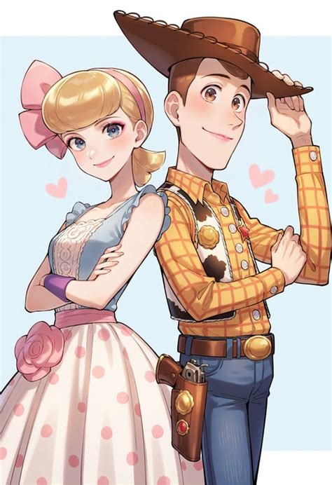 Sheriff Woody Bo Peep Pixars Toy Story Tensorart Tensorart
