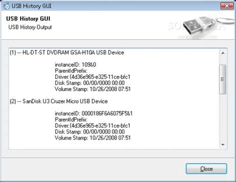 USB History GUI Download Softpedia