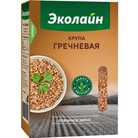 Крупа гречневая «Эколайн ядрица 800 г купить с доставкой цены в