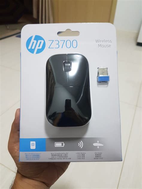 Hp Black Wireless Mouse Computers Tech Parts Accessories Mouse Mousepads On Carousell