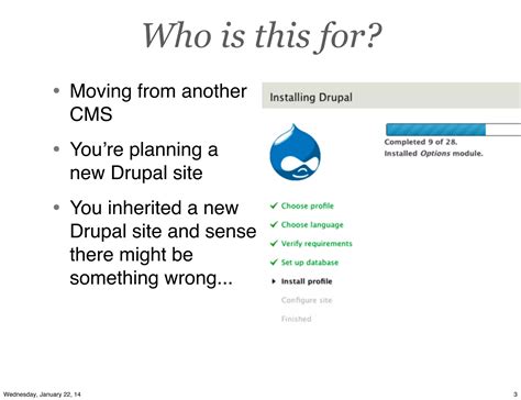 Preventing Drupal Headaches Content Type Checklist Pdf