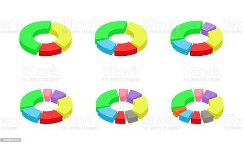 원형 차트 집합입니다 다이어그램 파이 차트 벡터 일러스트 레이 션 0명에 대한 스톡 벡터 아트 및 기타 이미지 0명 곡선 그래프 Istock