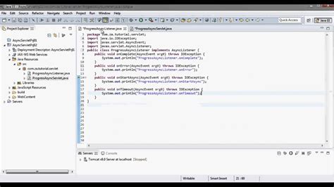 Asynchronous Servlets YouTube
