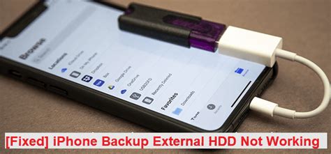 Fixed Iphone Backup External Hdd Not Working In 2025