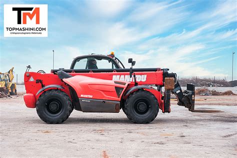 Телескопичен товарач Manitou Mt 1440 Топ Машини