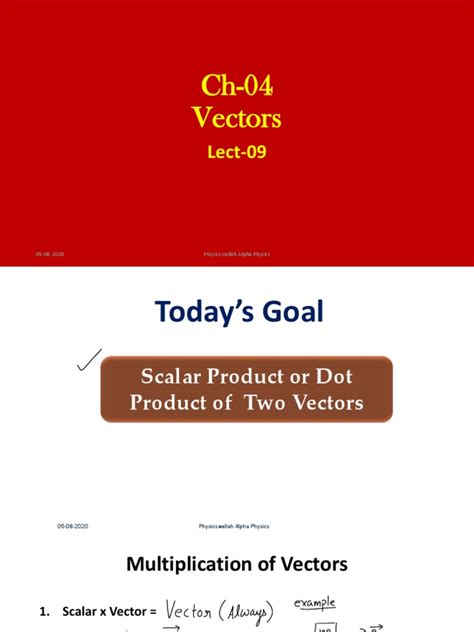 notes 09 vectors pdf pdf euclidean vector geometry