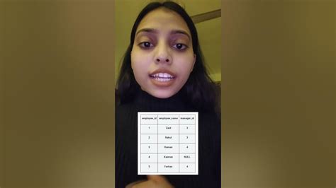 self join in sql shortsvideo shortsfeed shortsviral youtube