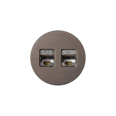Rond Data Port Trimless Retrofit Wall Socket Darklight Design Rond Data Port Trimless Retrofit Wall Socket Darklight Design