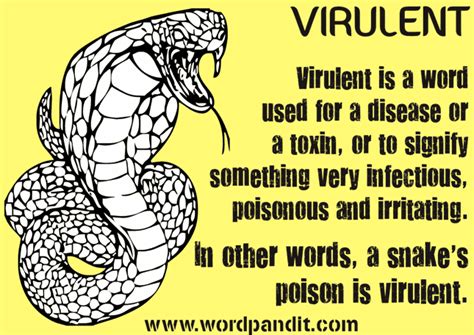 Meaning Of Virulent