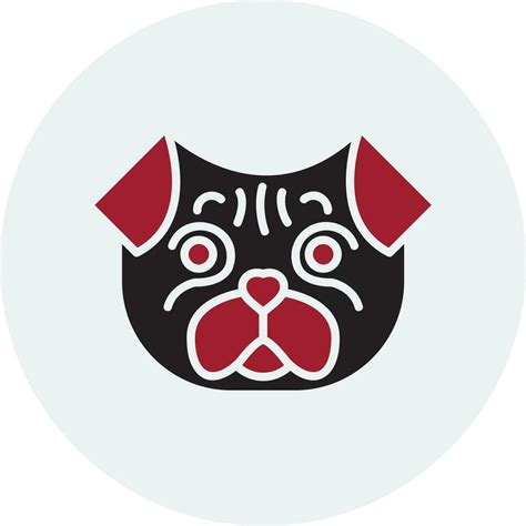 Pug Vector Icon 31010341 Vector Art At Vecteezy