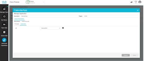 Configuración de Unified Contact Center Express Calendar Management Cisco