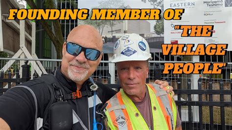 Meeting Original Village People Member David Hodo Highlight Of My