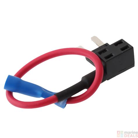 Buy Double Mini Blade Fuse Socket Wire Tap Online At Marine Au